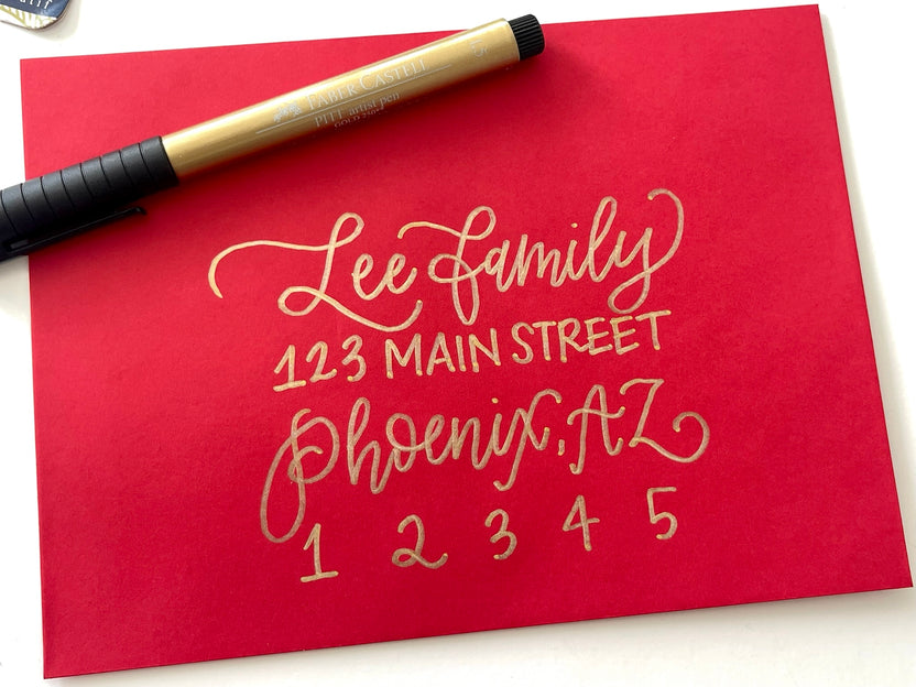 Card Making – Hand Lettered Design