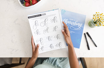 Guide to Flourishing Kit – Hand Lettered Design