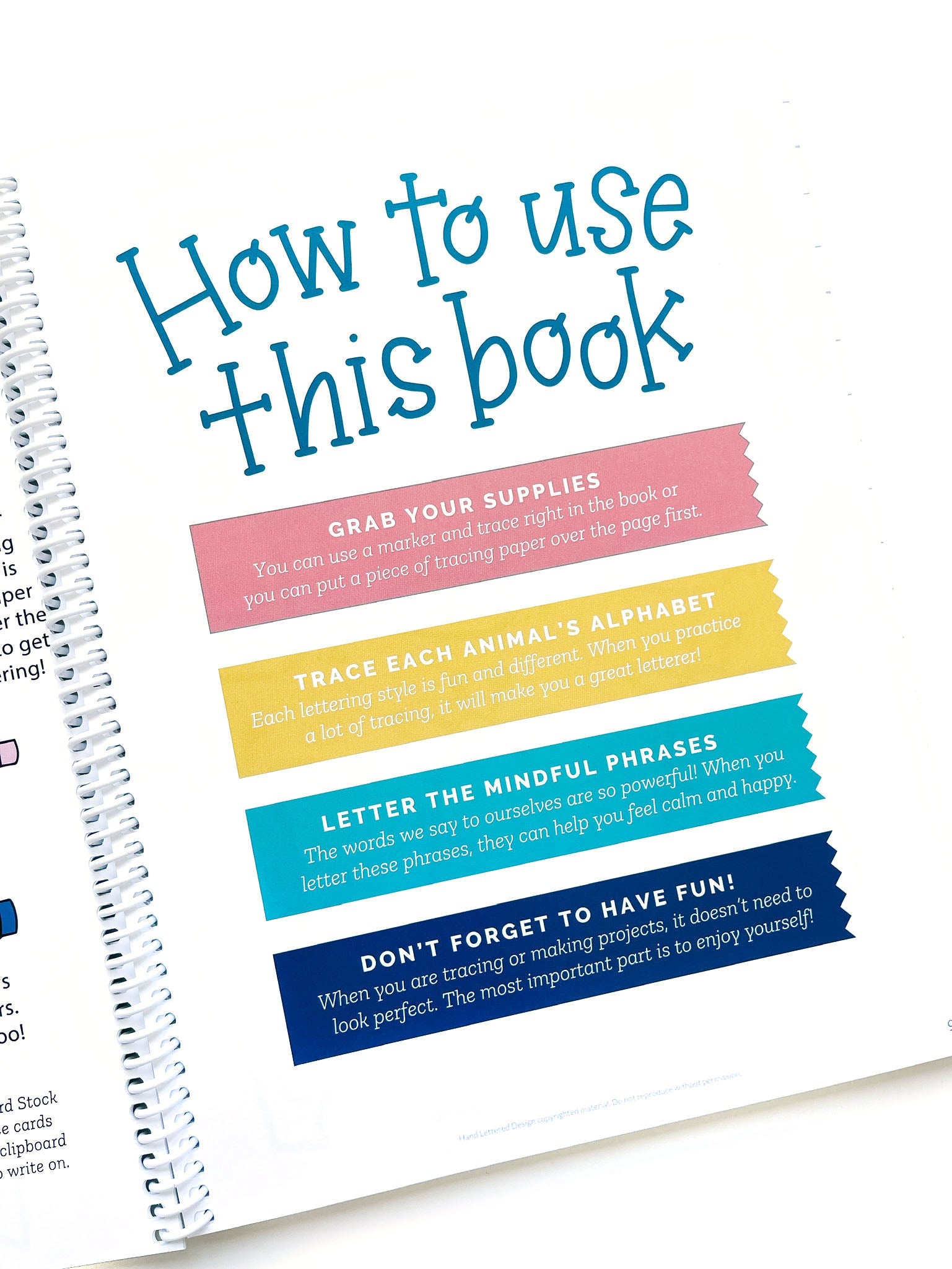 Mindful Lettering For Kids Bundle – Hand Lettered Design