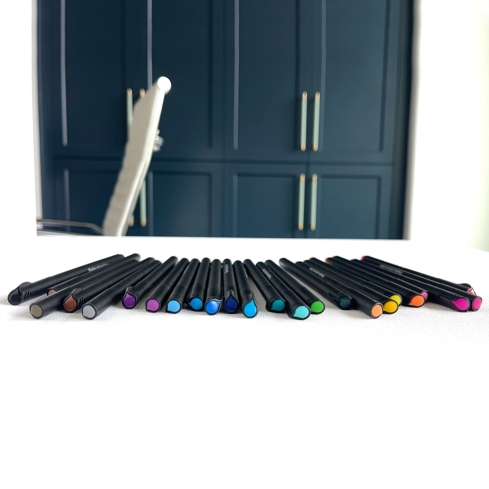 Colored Fineliner Pen Set – Hand Lettered Design