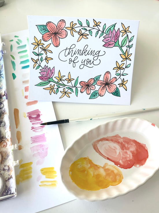 Ultimate Hand Lettered Greeting Card Course – Hand Lettered Design