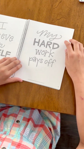 Mindful Lettering For Kids Bundle – Hand Lettered Design