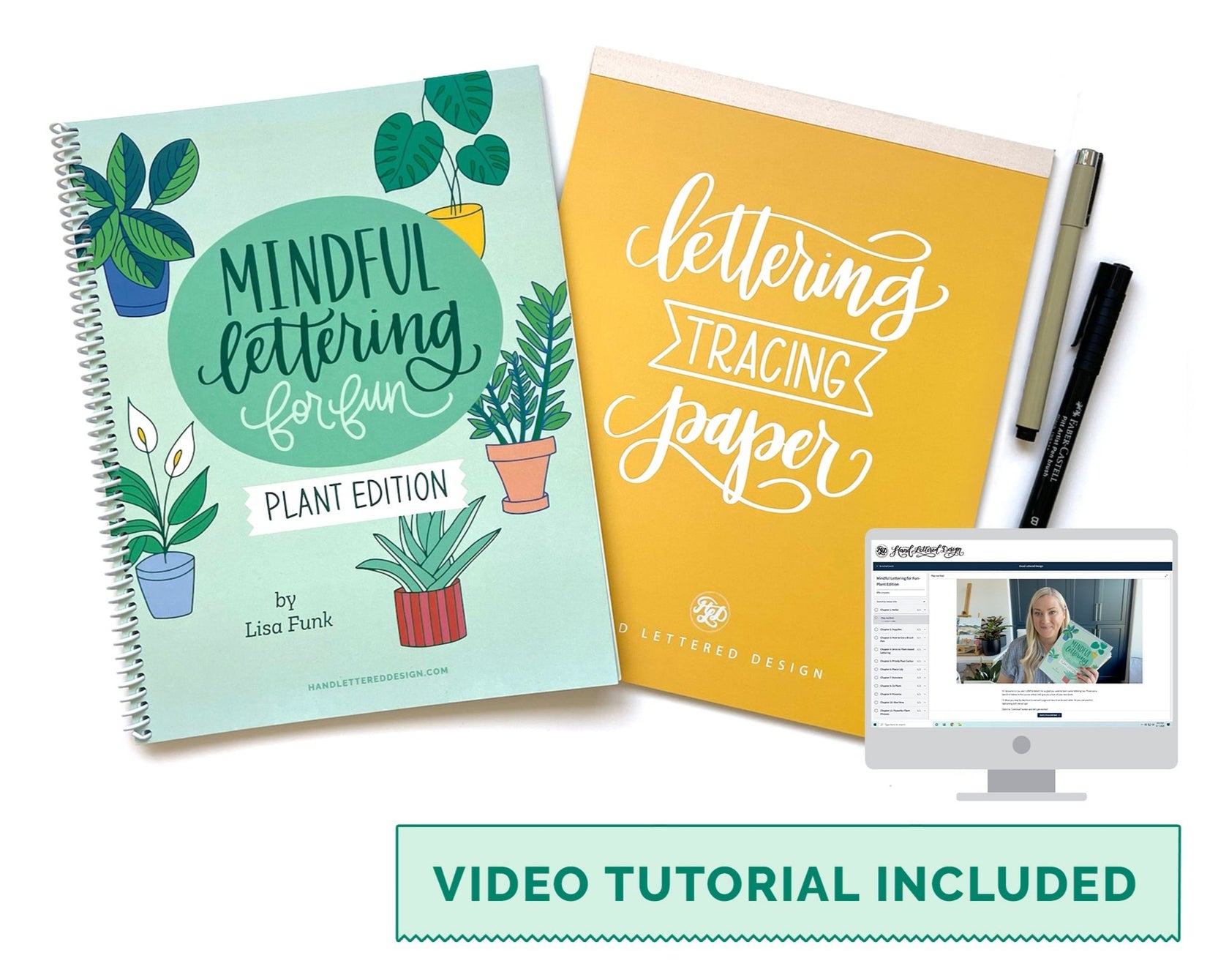 Mindful Lettering for Fun: Plant Edition – Hand Lettered Design