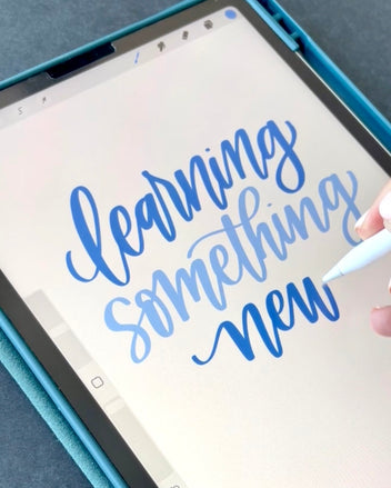 The Basics of iPad Lettering with Procreate – Hand Lettered Design