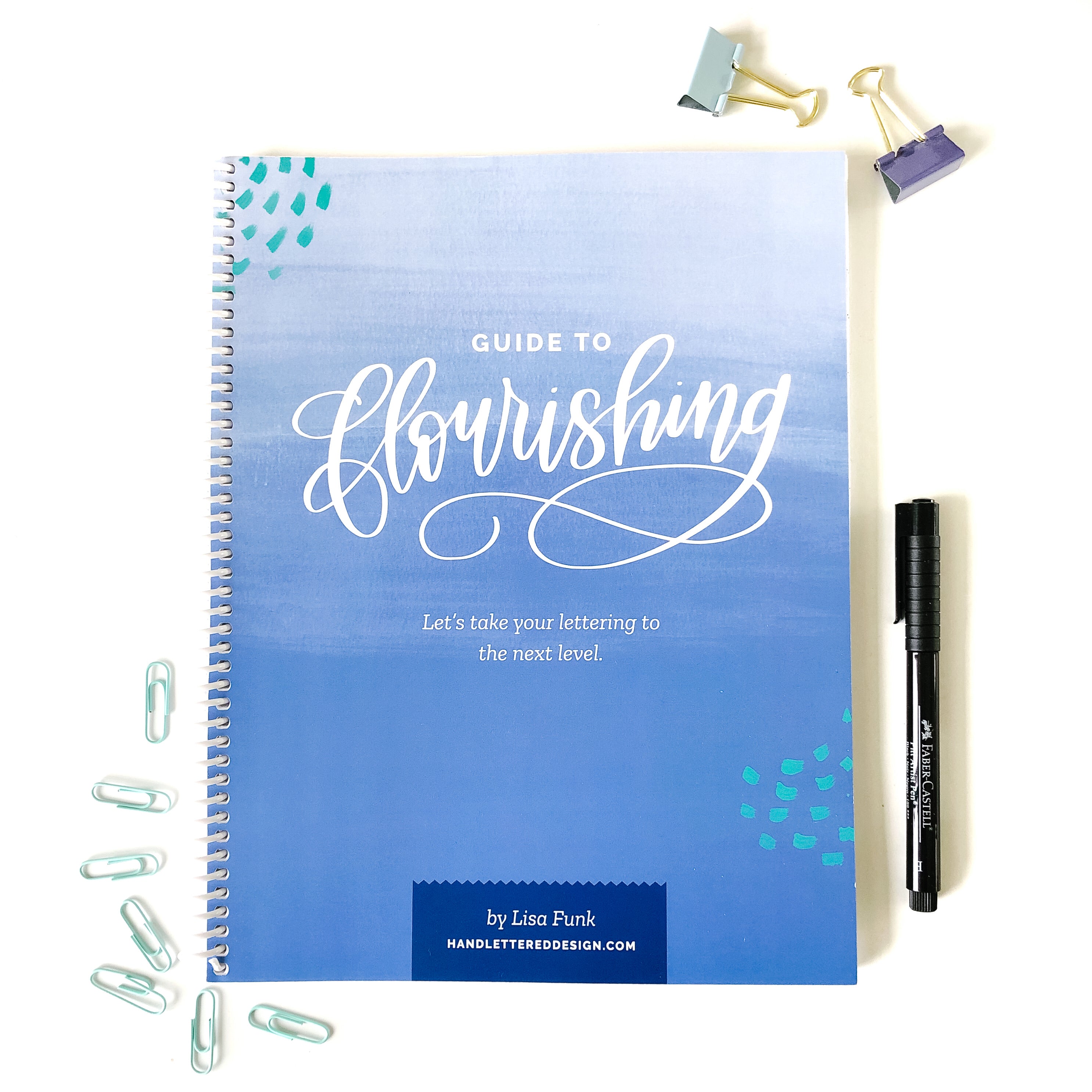 Guide to Flourishing Kit – Hand Lettered Design